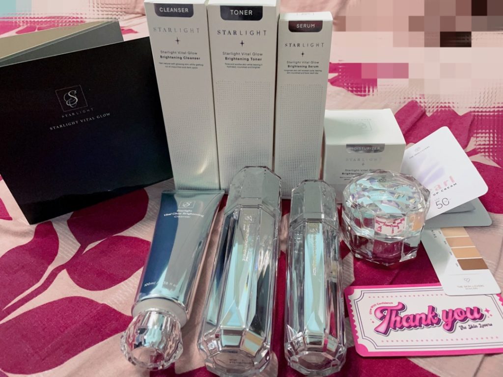 Starlight Vital Glow Brightening Series 4 in 1 Gift Set – TSL The Skin ...